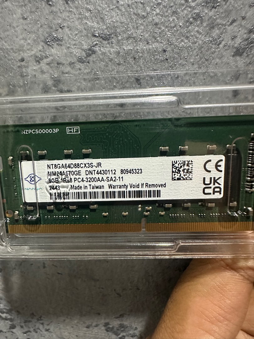 Samsung & Nanya RAM 8GB & 4GB DDR4, Computers & Tech, Parts ...
