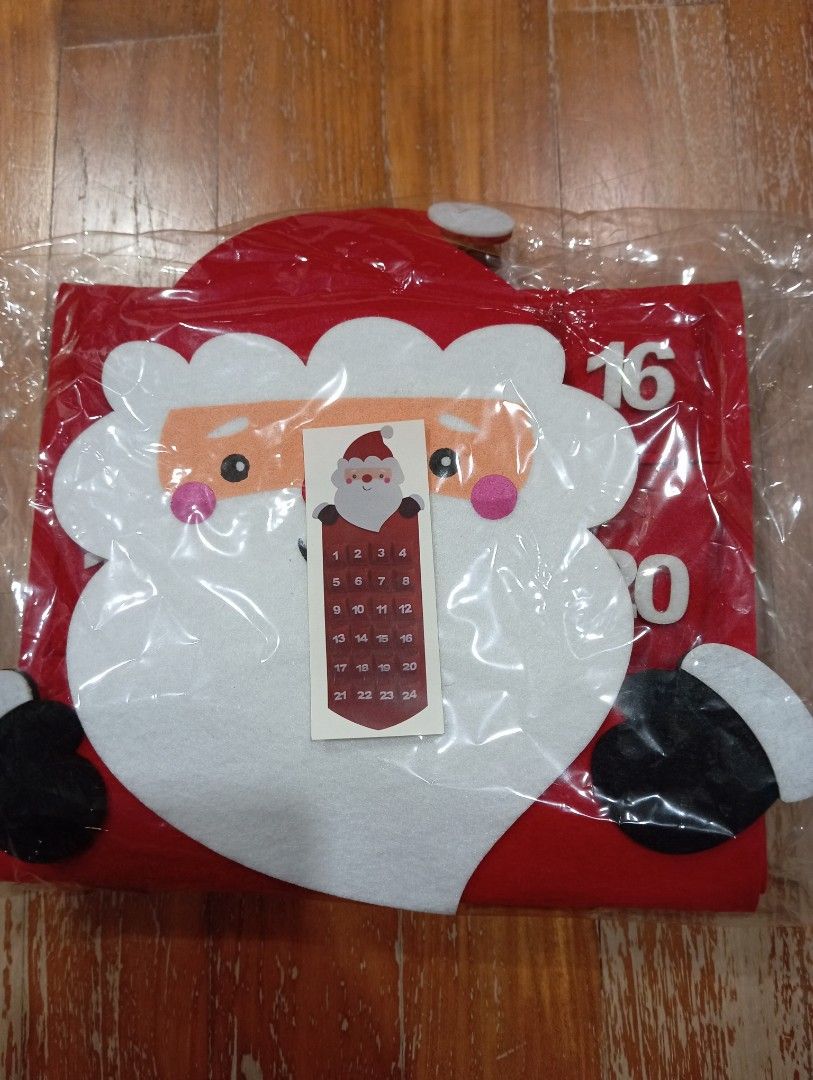 Santa Claus Advent Calendar, Hobbies & Toys, Toys & Games on Carousell