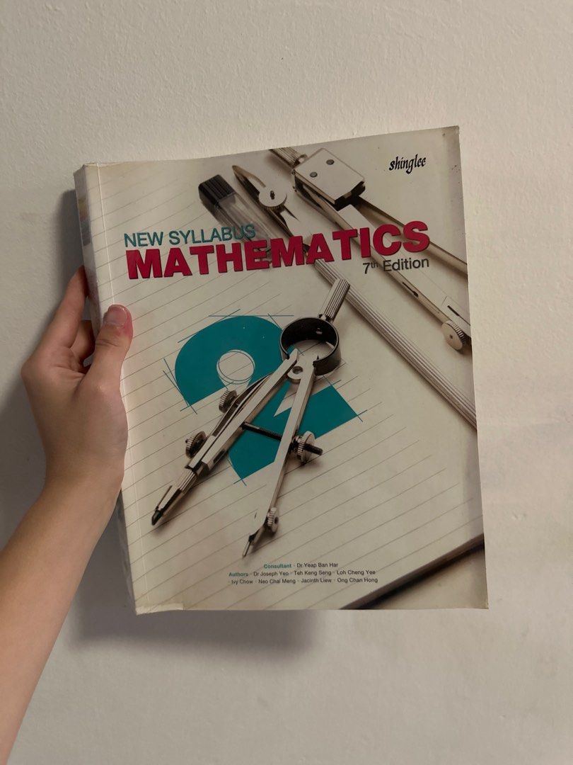 Sec 2 Emath Textbook, Hobbies & Toys, Books & Magazines, Textbooks on ...