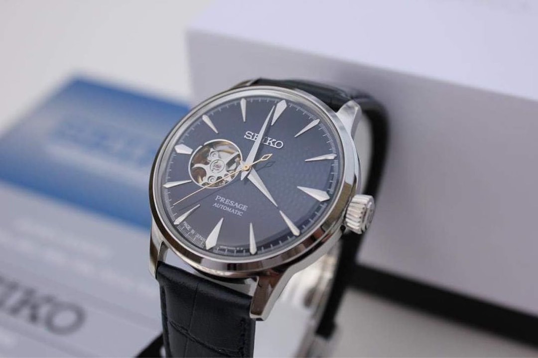 SEIKO Presage Cocktail Time Blue Moon Open, Men's Fashion, Watches ...