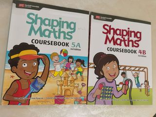 Shaping Maths Coursebook & Activity Book 4A & 4B, Hobbies & Toys, Books ...