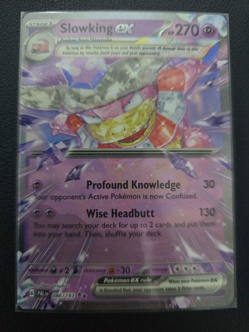 Pokemon TCG Slowking EX, Hobbies & Toys, Toys & Games on Carousell
