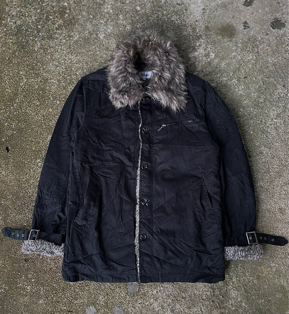 Spinash Fur Jacket Bondage No HYSTERIC GLAMOUR LGB IFISIXWASNINE Y2K ...
