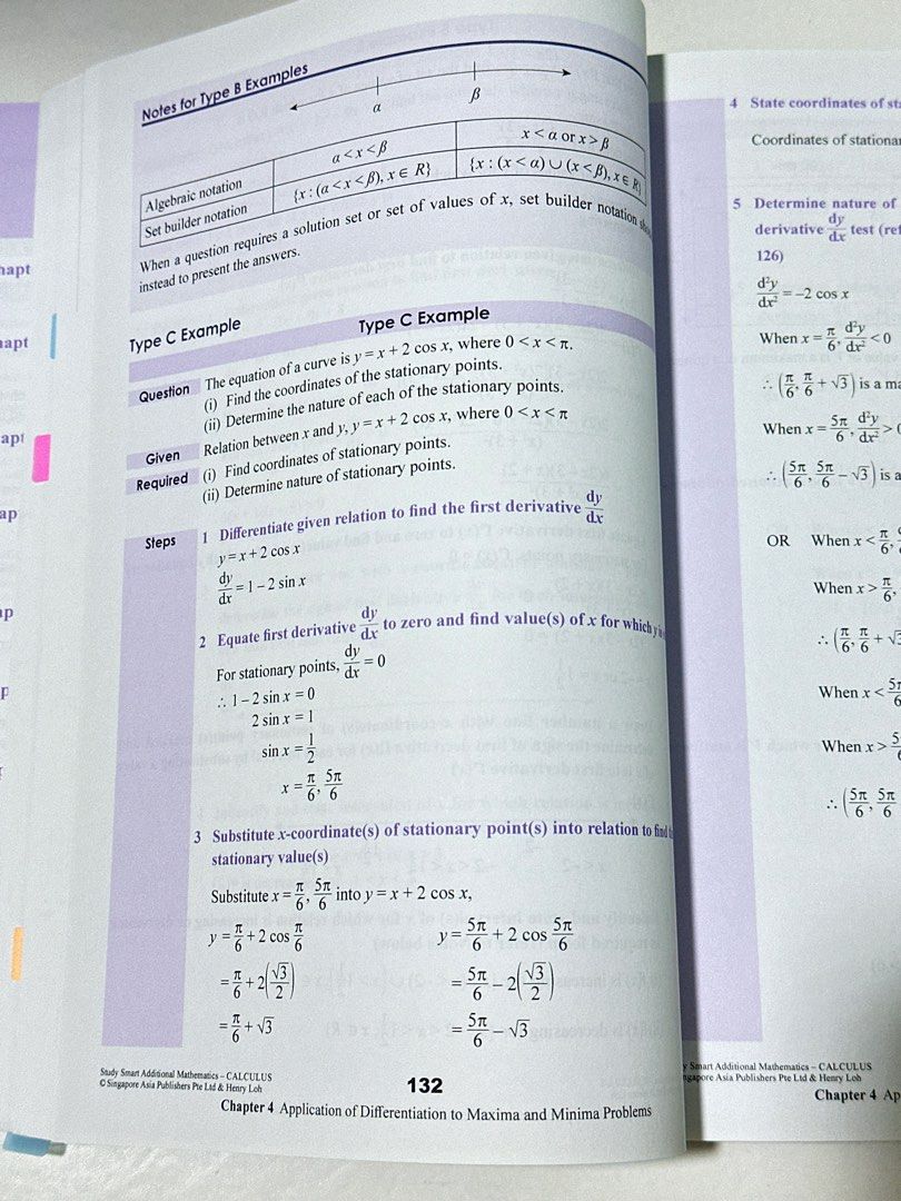 Study Smart Additional Mathematics Algebra, Caculus & Geometry ...