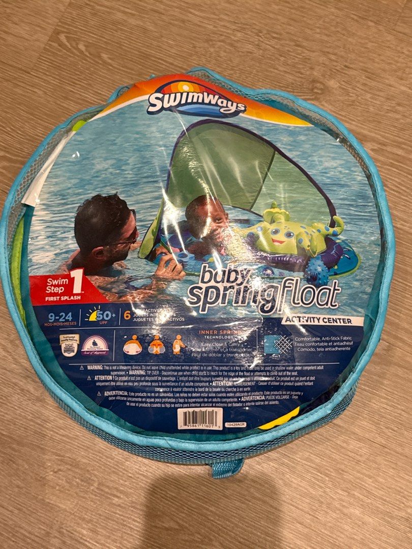SwimWays Baby Spring Float Activity Center, Babies & Kids, Infant ...