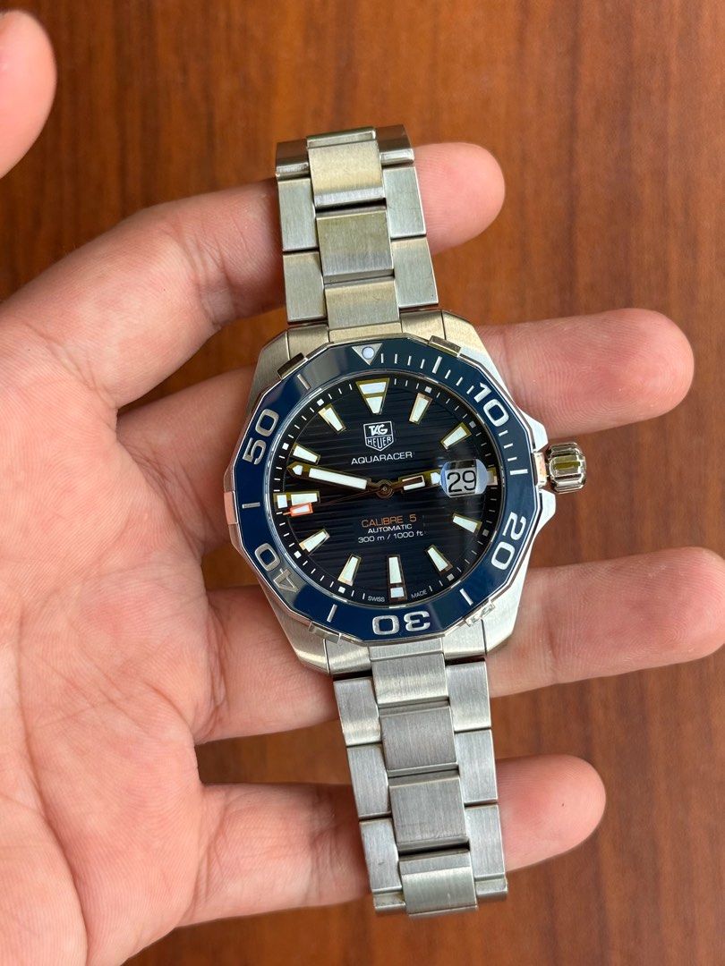 Tag Heuer Aquaracer Calibre 5 Automatic, Luxury, Watches on Carousell