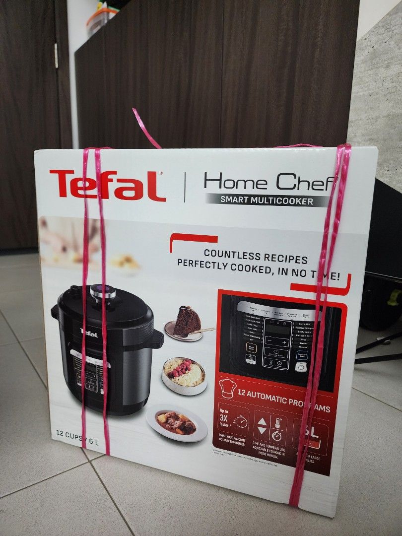 Tefal Home Chef Smart Multicooker, TV & Home Appliances, Kitchen ...