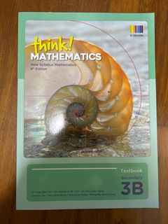 Think! Mathematics Textbook Secondary 2B, Hobbies & Toys, Books ...