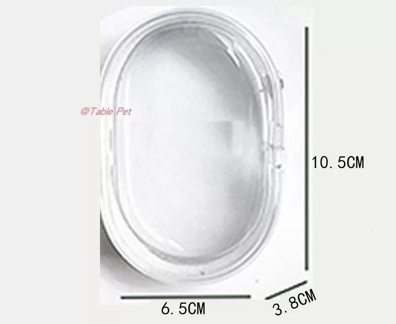 Transparent Clear Doll Plush Pouch 10cm, Hobbies & Toys, Toys & Games ...