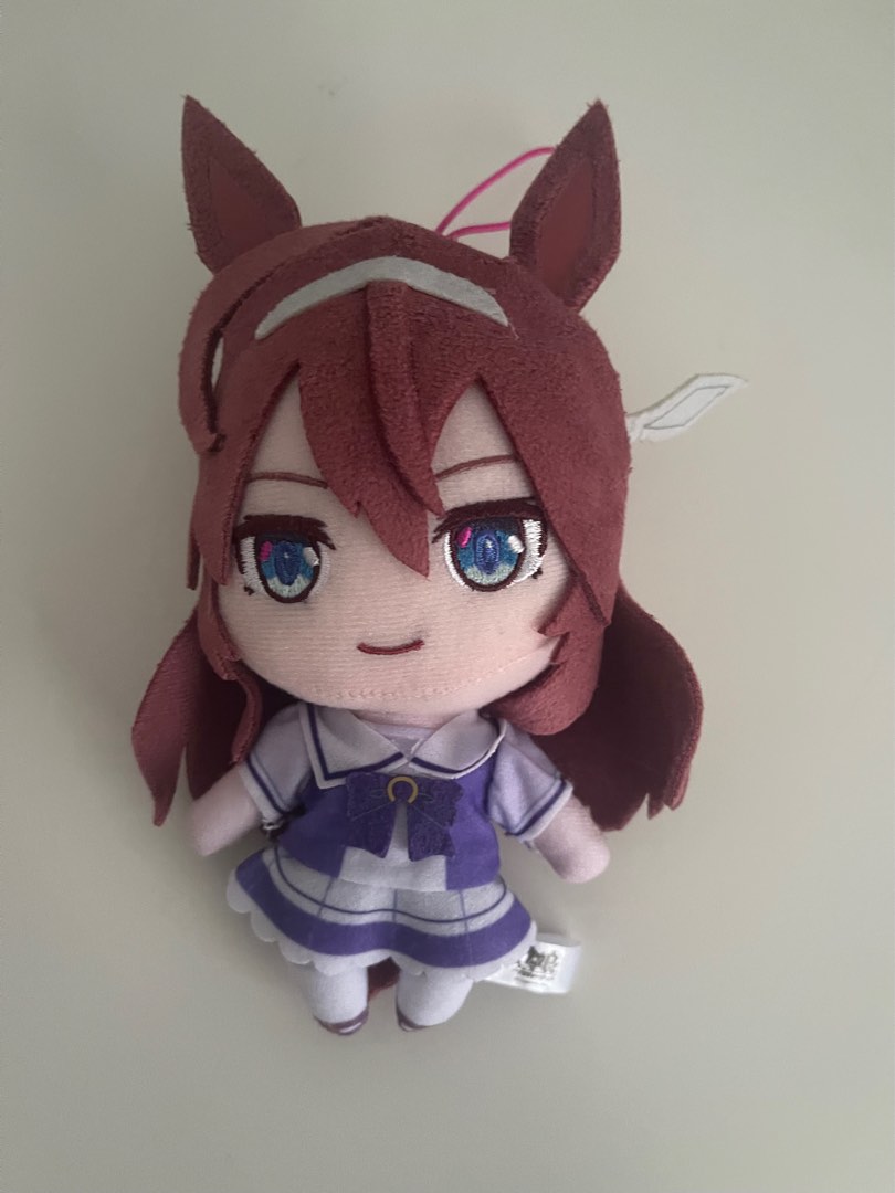 Uma Musume Mihono Bourbon Plush (small + no hardtag), Hobbies & Toys ...