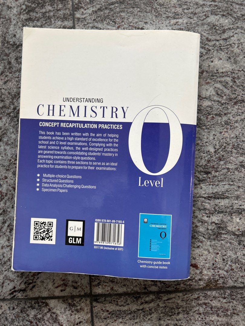 Understanding Chemistry O Level Textbook, Hobbies & Toys, Books ...