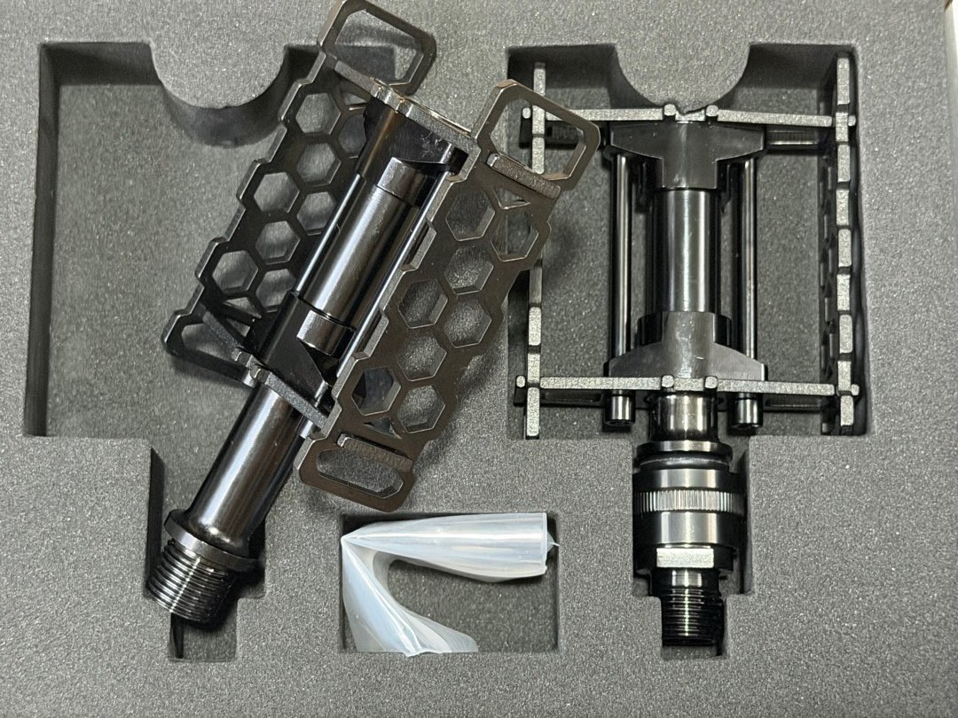 Union Jack Bicycle Ultralight Quick Release Pedal Ti Titanium Shaft And ...