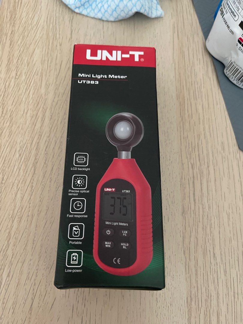 UNI-T UT383 Mini Light Meter, Furniture & Home Living, Lighting & Fans ...