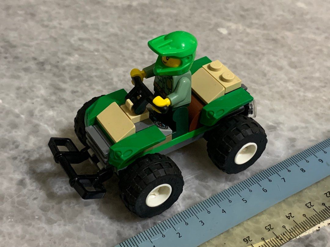 [used] Lego ATV Quad Bike with Minifigure, Hobbies & Toys, Toys & Games ...