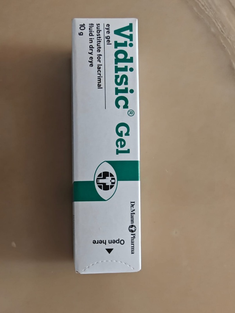 Vidisic Gel - Eye Gel for Dry Eyes, Beauty & Personal Care, Vision Care on Carousell