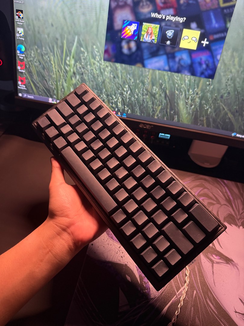 WL Gaming YING63 Forged Carbon Fiber Keyboard, Computers & Tech, Parts ...