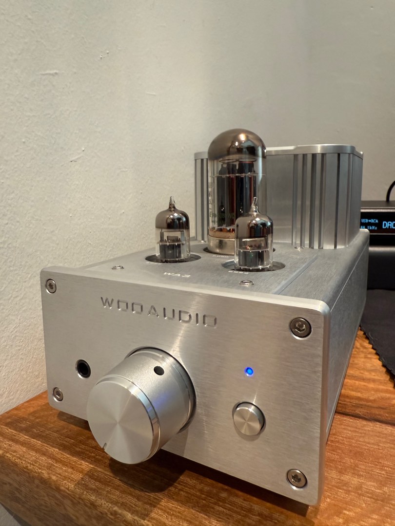 Woo Audio WA3 Tube Pre-Amp & Headphone Amplifier - Silver, Audio ...