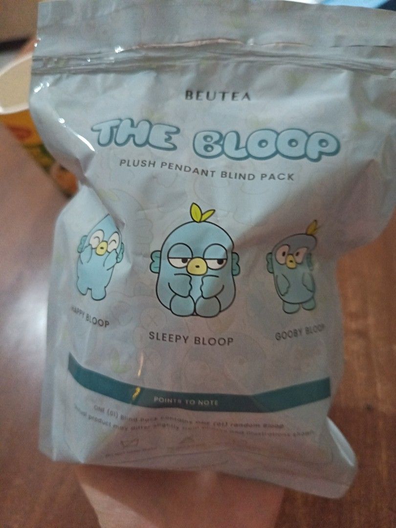 100% ready stock limited edition The Bloop plushie pendant blind pack ...