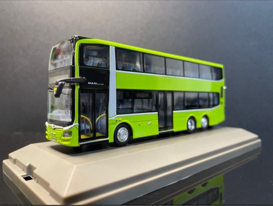 1/76 MAN A95 SG Bus Lush Green Network Shuttle 1:76 not Masterpiece ...