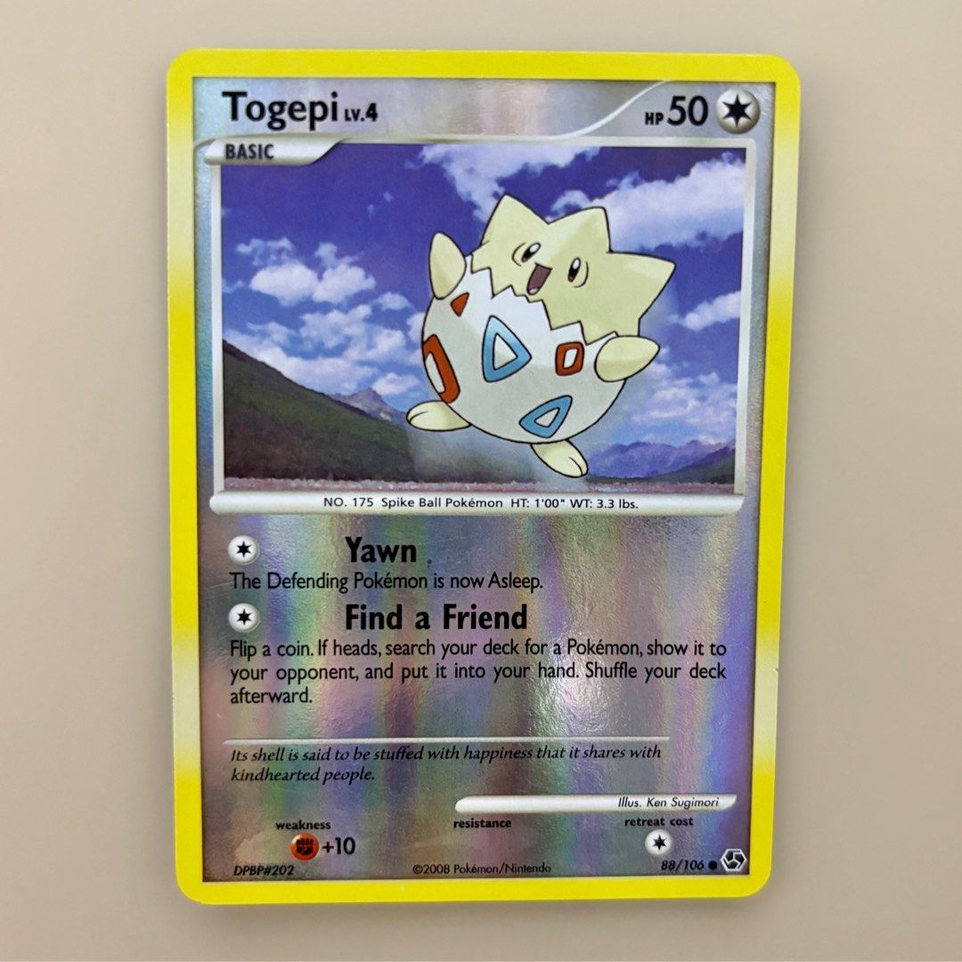 2008 Pokemon Card Pocket Monster Vintage Greater Encounters Diamond and ...