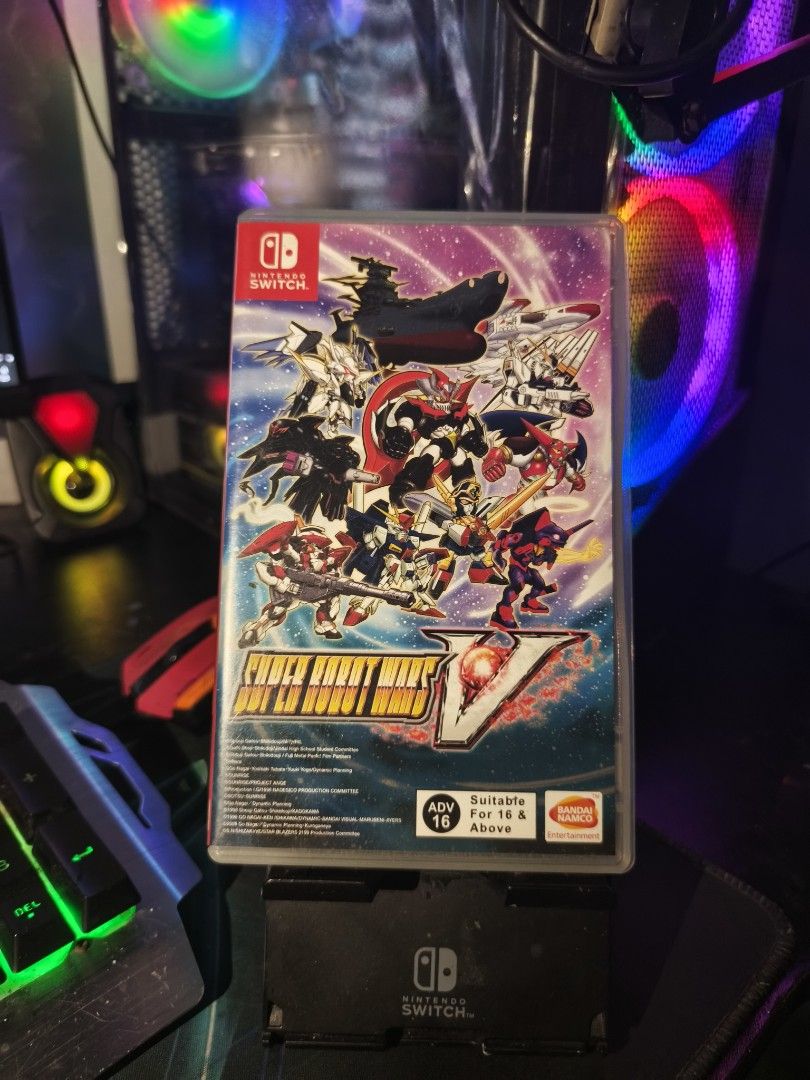 " Available " June 6, 2026 super robot wars v, Video Gaming, Video ...