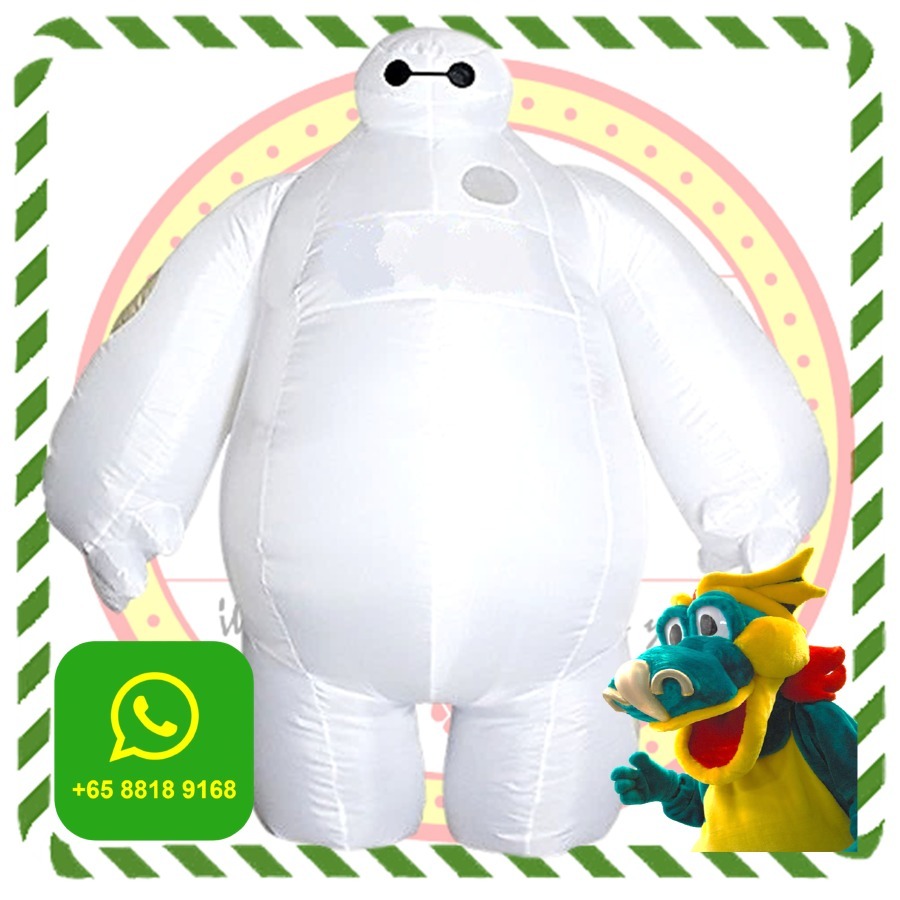 ⚪ BAYMAX Inflatable Costume – Your Personal Healthcare Companion ...