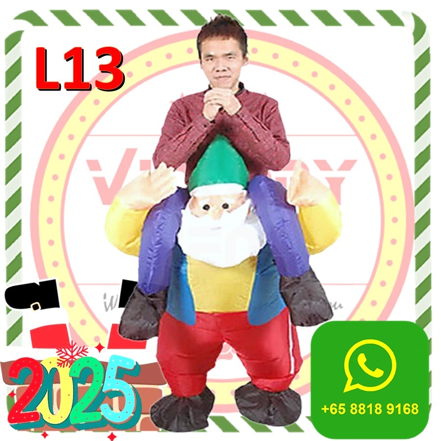 🧝 Riding Dwarf Inflatable Costume – Mine & Mighty!, Hobbies & Toys ...