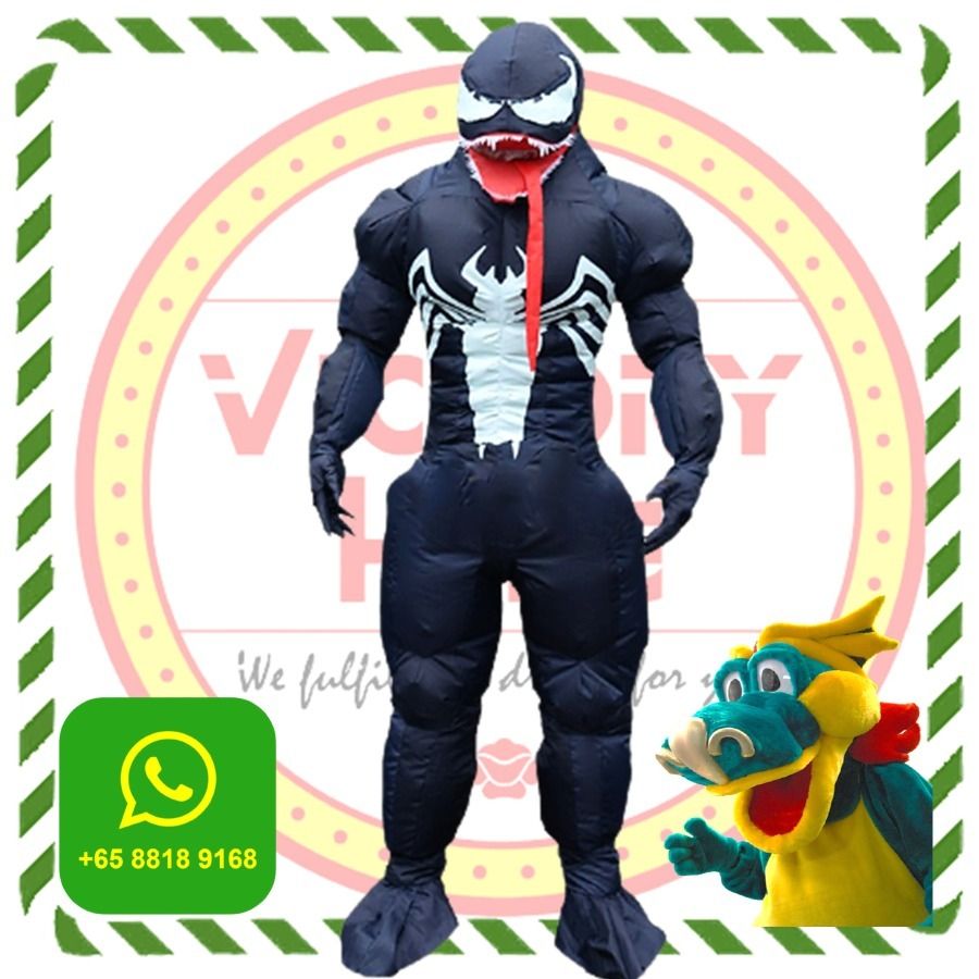 🕷️ Venom Inflatable Costume – We Are... EPIC!, Hobbies & Toys ...