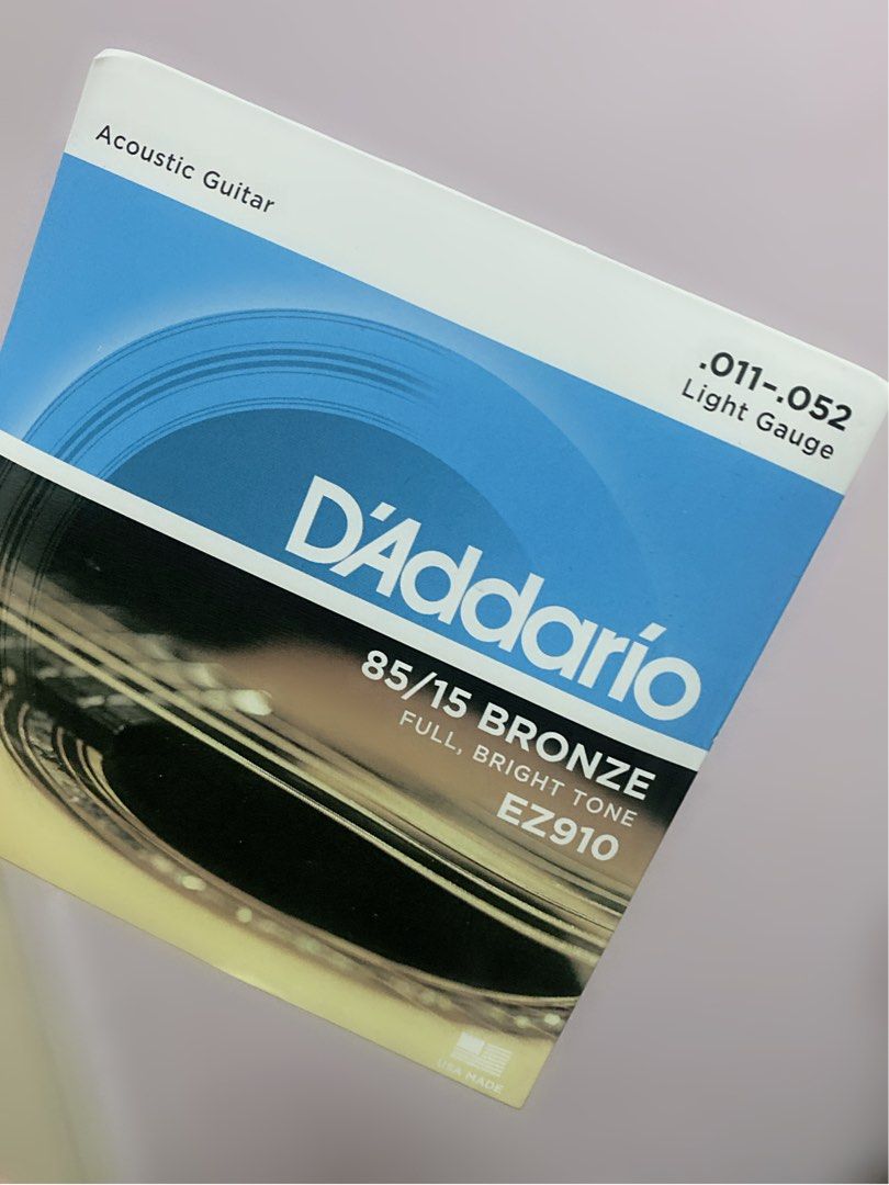 Acoustic Guitar Strings set, Hobbies & Toys, Music & Media, Music ...