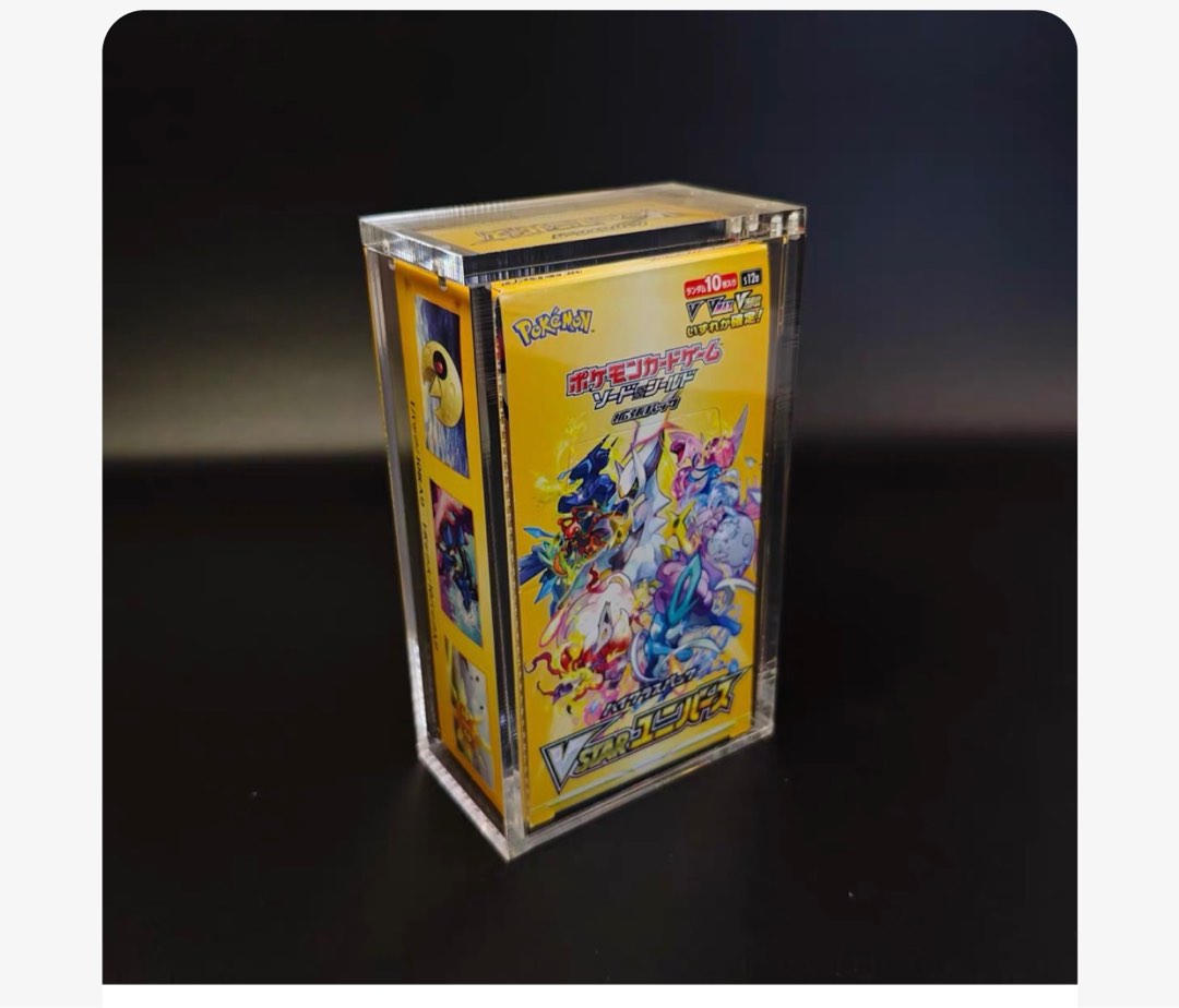 Acrylic display and protection case for Pokémon SV8a/S12a Japanese Gold ...
