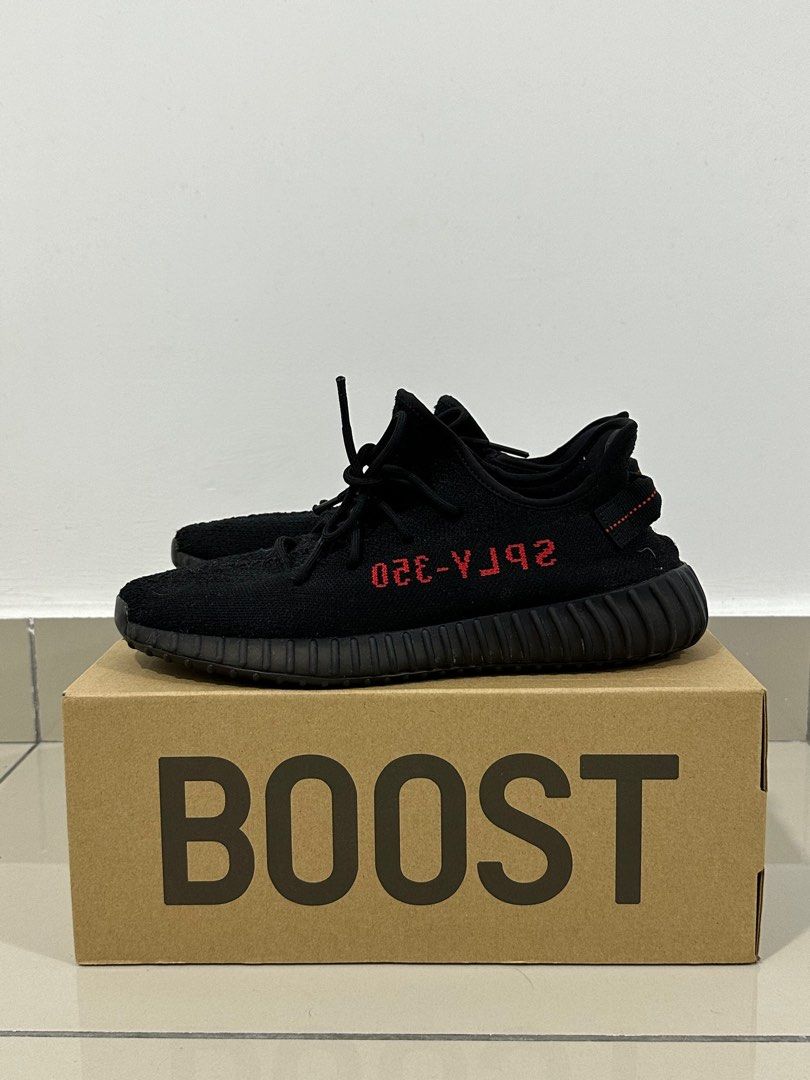 Adidas Yeezy Boost 350 V2 Bred, Men's Fashion, Footwear, Sneakers on ...