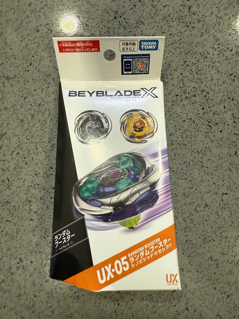Takara Tomy Beyblade X UX-05 Random Booster Prize Bey 01, Hobbies ...