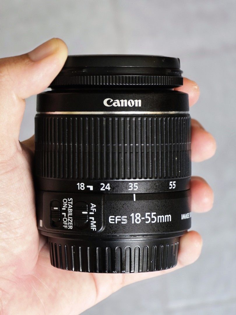 CANON 18-55MM 18-55 KIT LENS VERSION 2 EFS IS AF IMAGE STABILIZER AUTOFOCUS 700D 760D 800D 850D ...