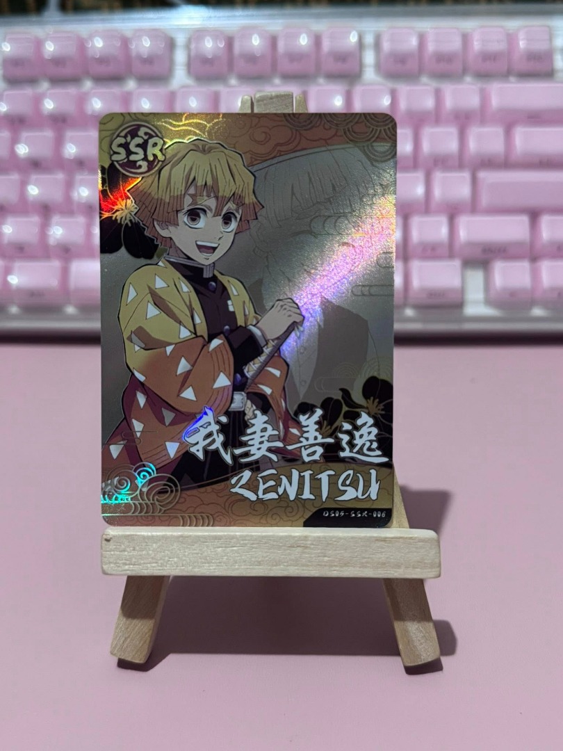 Demon Slayer: Zenitsu Agatsuma CCG, Hobbies & Toys, Toys & Games on ...