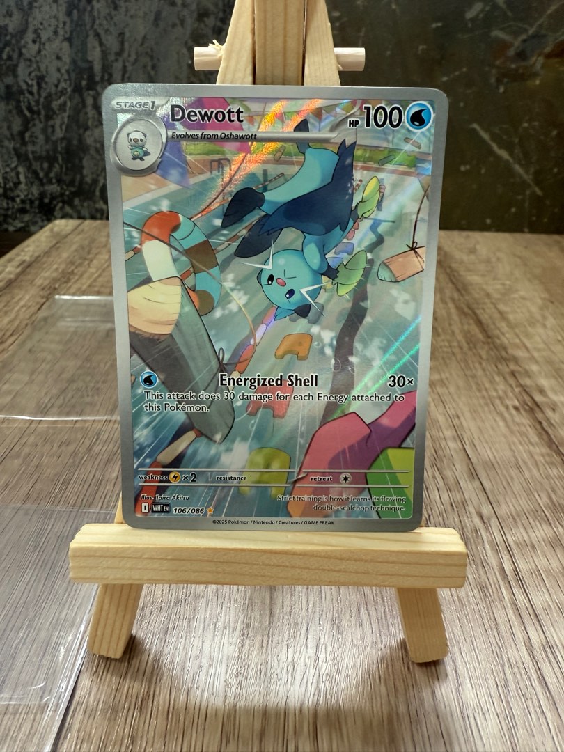 Dewott 106/086 Pokemon TCG White Flare, Hobbies & Toys, Toys & Games on ...