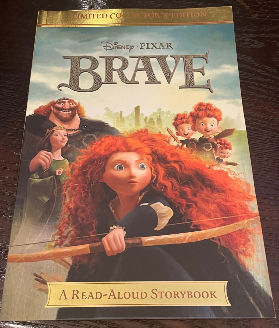 Disney Pixar Brave Read-Aloud Storybook, Hobbies & Toys, Books ...