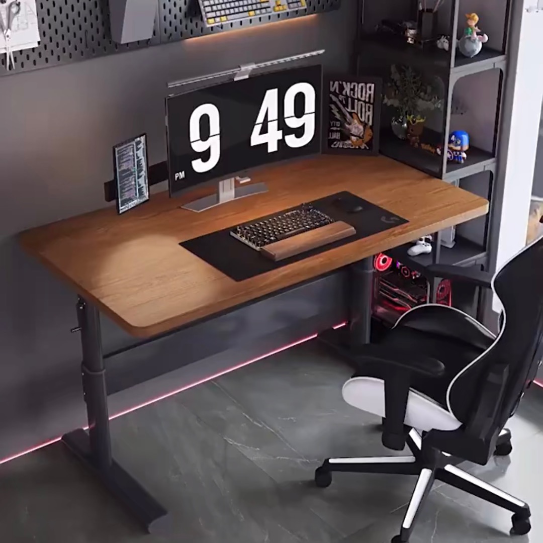Height Adjustable Desk | Ergonomic Standing Computer Table | Modern Sit ...
