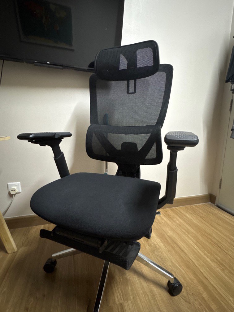 Enova Ergonomic Chair Stylish Home PRO Edition, Furniture & Home Living ...