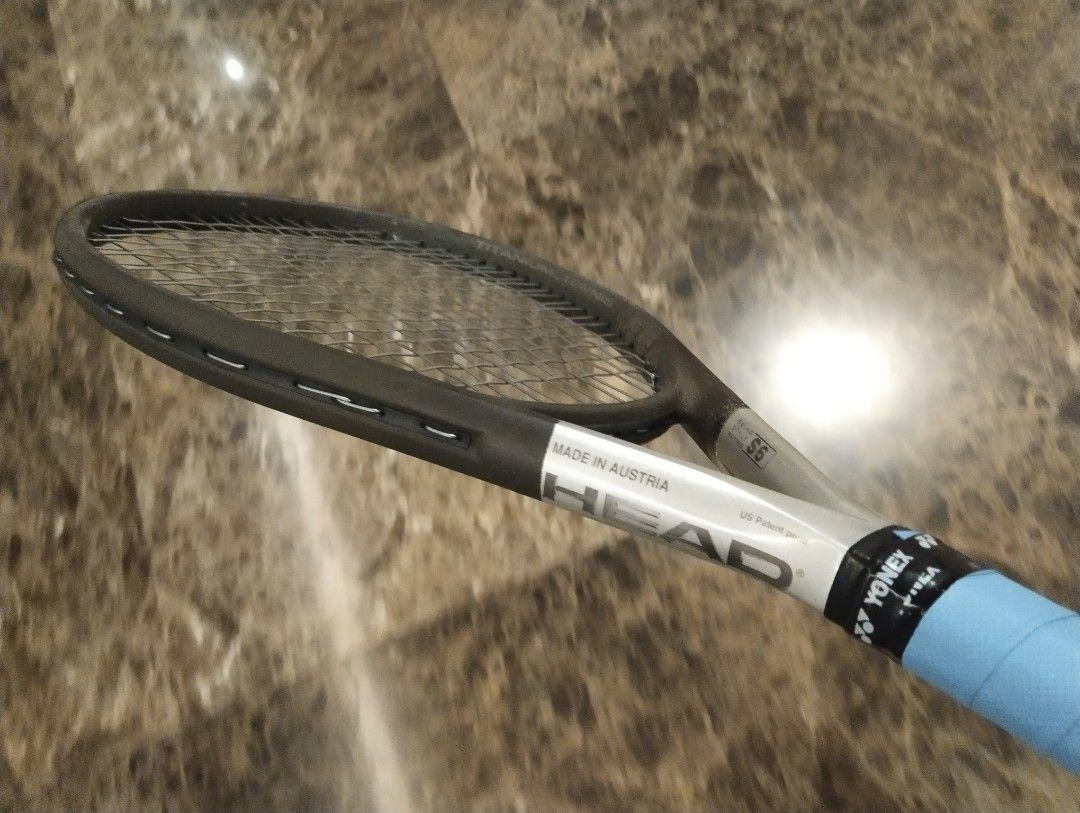 Head Ti.S6 Tennis Racket 4 1/4, Sports Equipment, Sports & Games ...