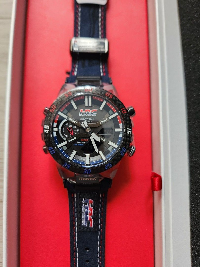 HRC honda Edifice Casio, Men's Fashion, Watches & Accessories, Watches ...