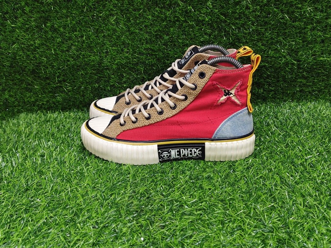 Kasut Bundle Budak Kappa x One Piece Luffy 22cm, Babies & Kids, Babies ...