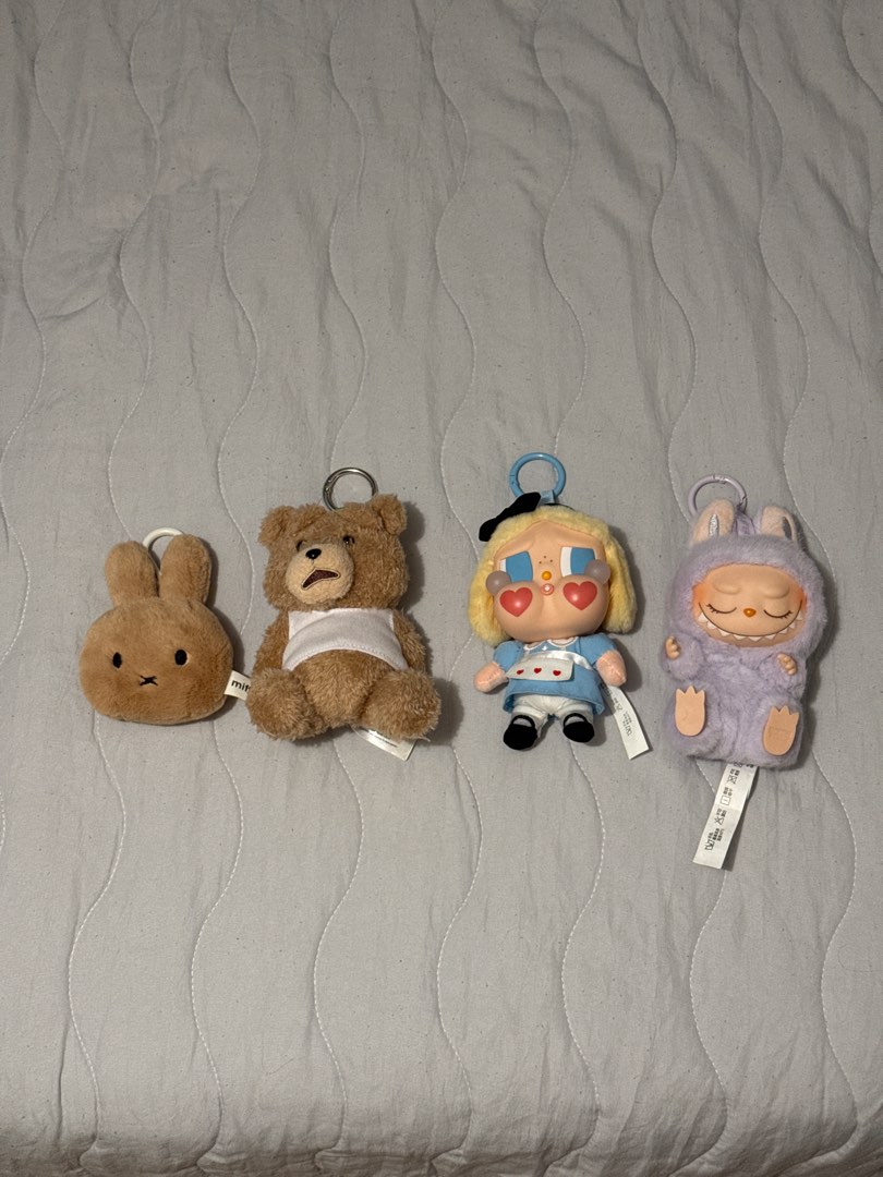 Keychain Plushies - Assorted Characters, Hobbies & Toys, Toys & Games ...