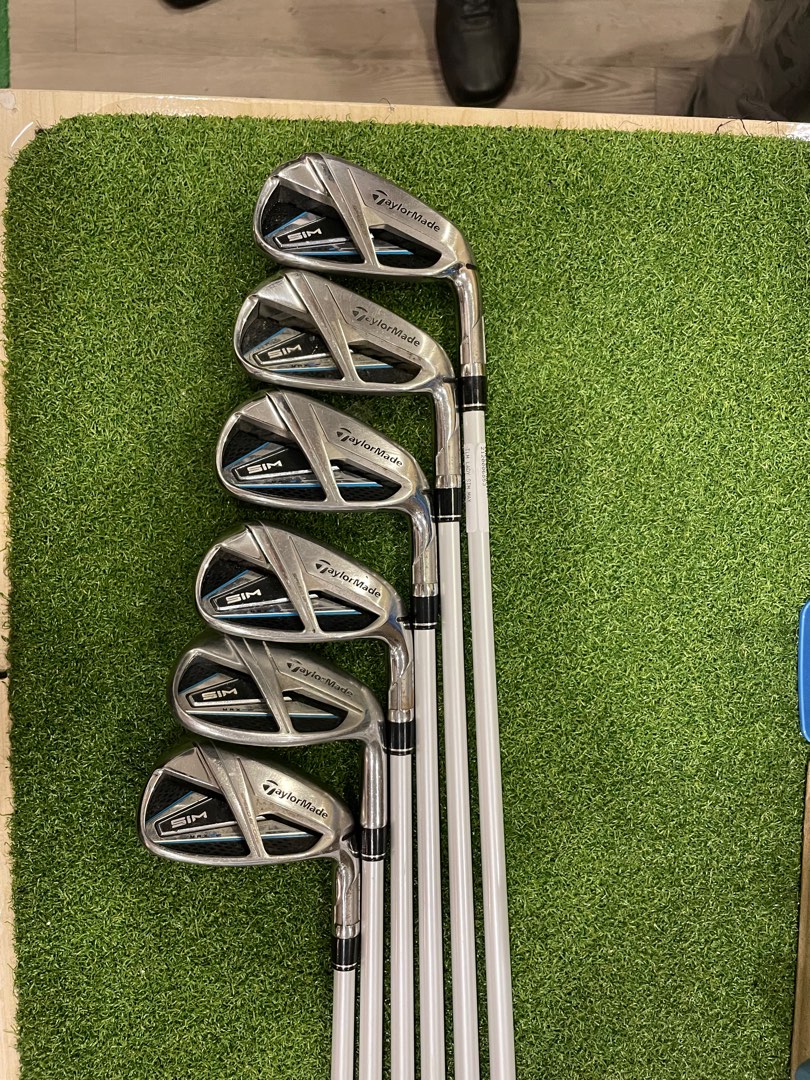 LADY TaylorMade SIM Max Irons (6-P,S) [6 Pieces] (With TENSEI TM40 L ...