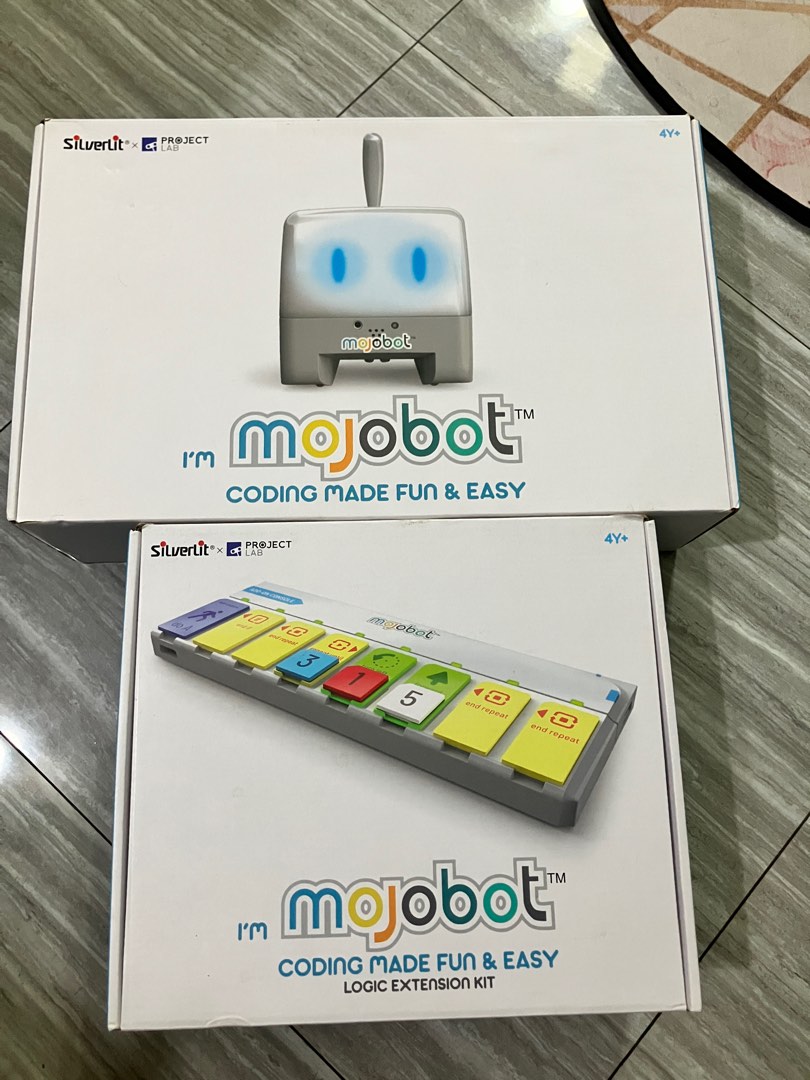 Learn coding and robotics with Mojobot Coding Robot & Logic Extension ...