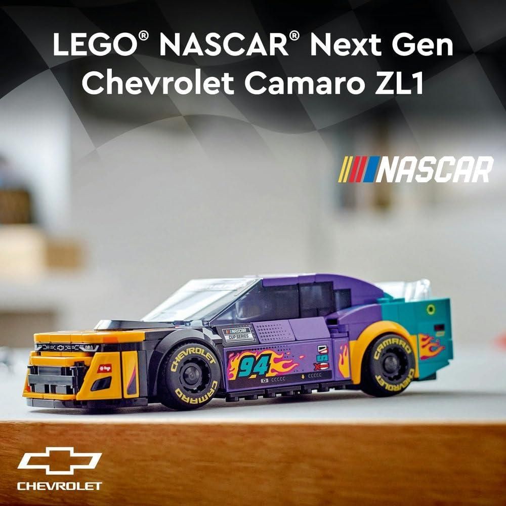 LEGO Speed Champions NASCAR Next Gen Chevrolet Camaro ZL1 76935 Race ...