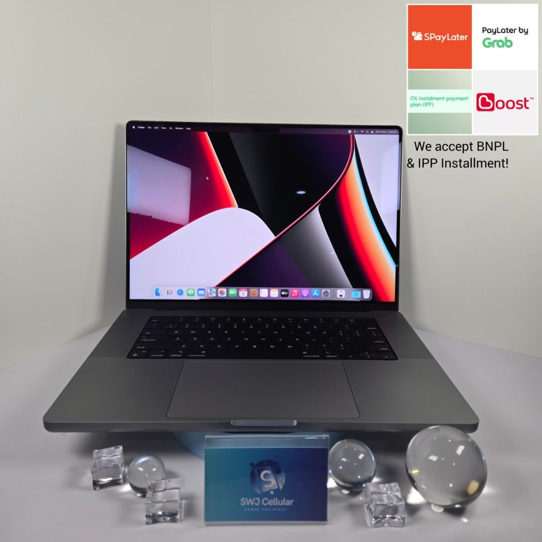 MacBook Pro | 16-inch | M1 Max 10-Core CPU | 32-Core GPU | 32GB RAM | 1TB SSD | Space Gray ...
