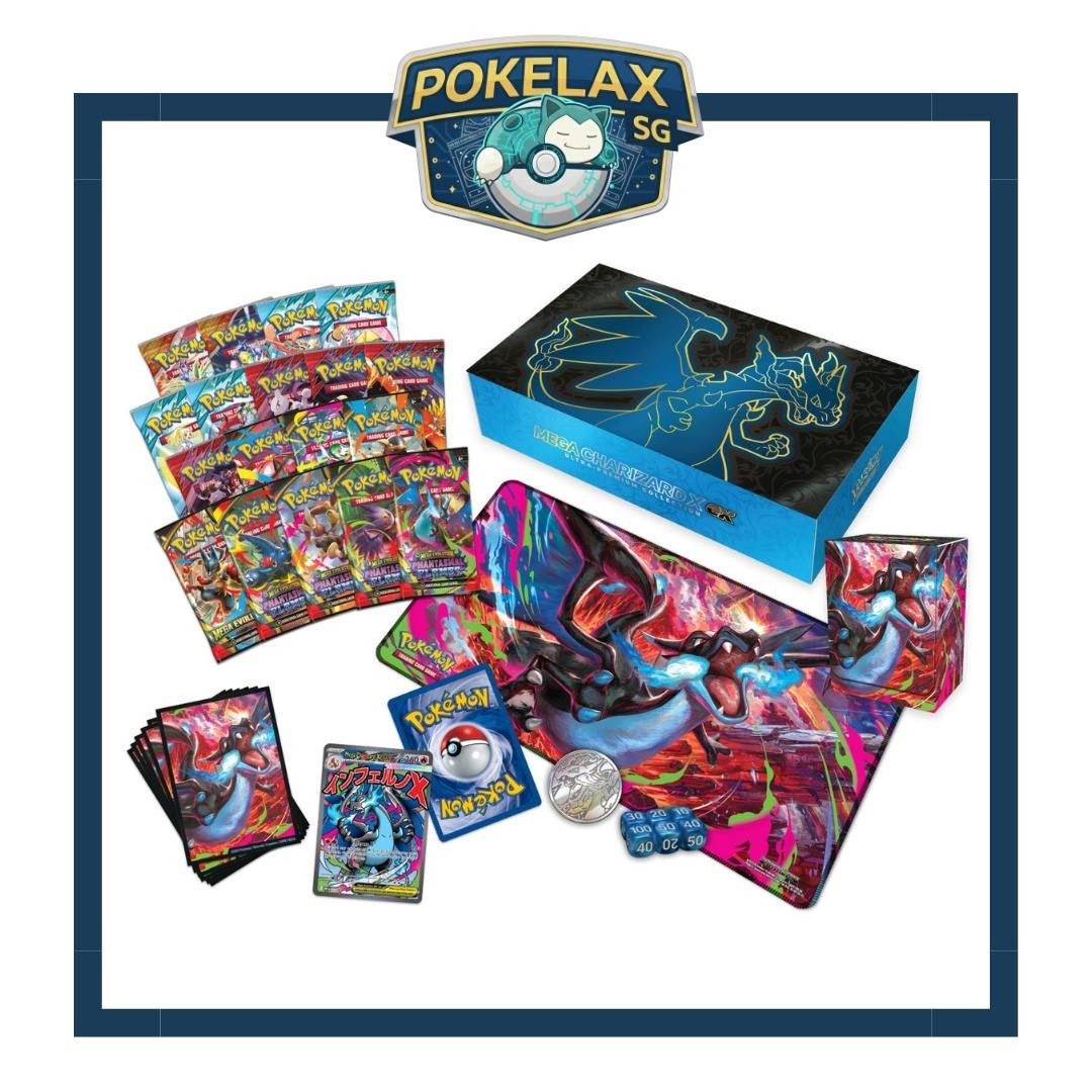 Mega Charizard Ultra Premium Collection (UPC) Box MINT, Hobbies & Toys ...