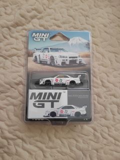 Pop race Nissan skyline GT-R r32 and mini gt Nissan gtr r34 tommykaira ...