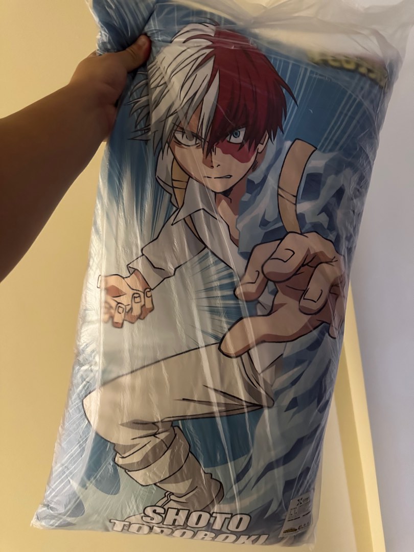 My Hero Academia MHA Todoroki Shoto Pillow, Hobbies & Toys, Memorabilia ...