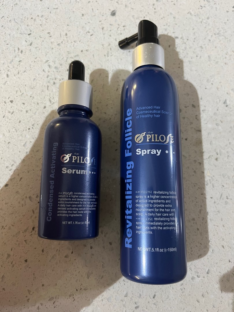 PILOSE Revitalizing Follicle Serum & Spray, Beauty & Personal Care ...